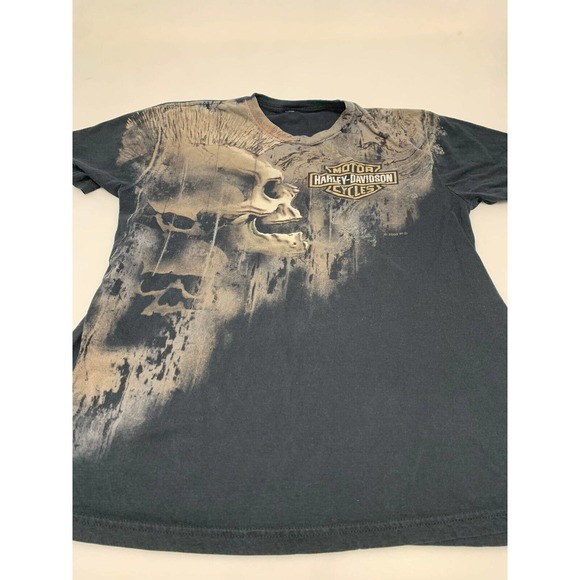 Harley-Davidson | Shirts | Vtg Harley Davidson Shirt Black Bruce ...